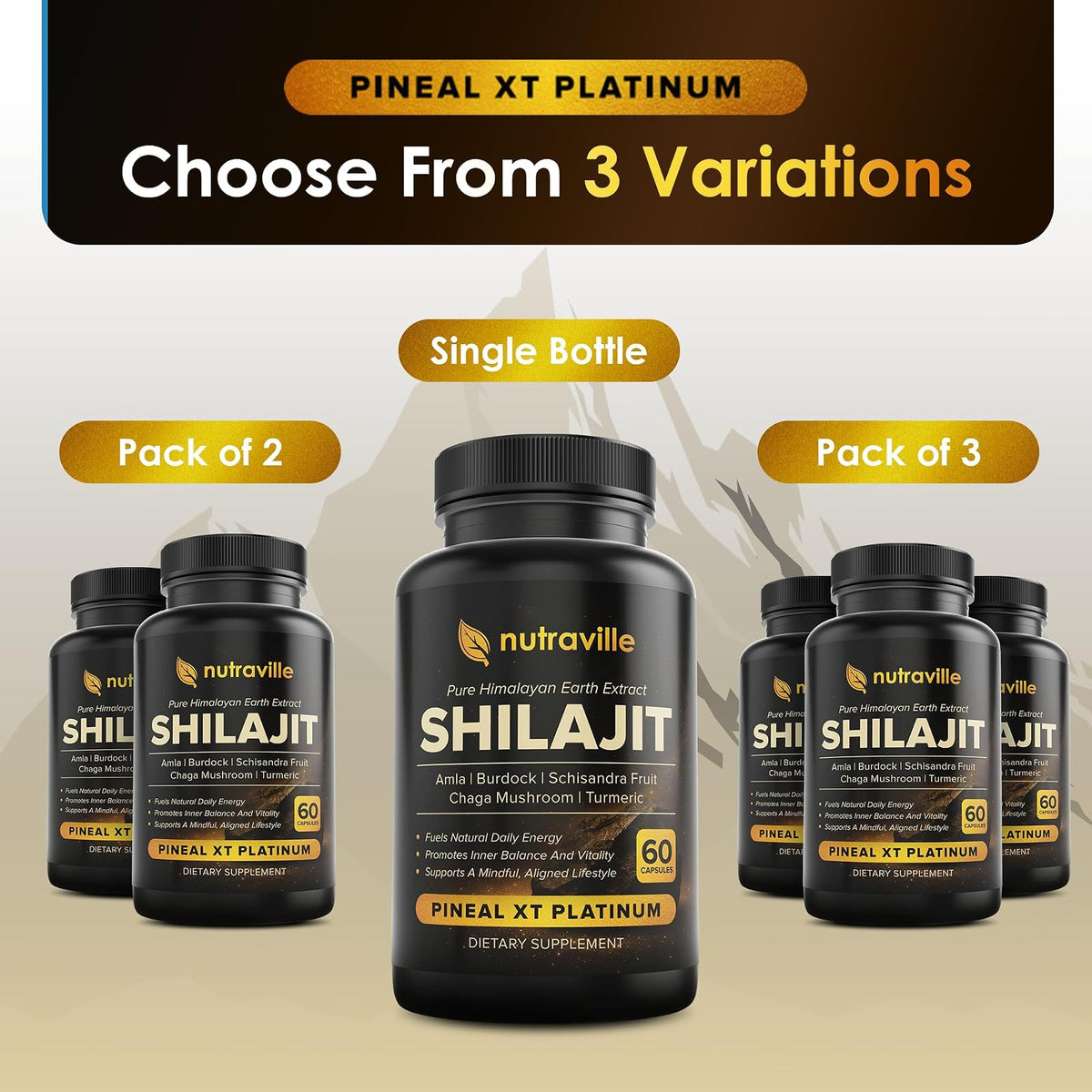 Pineal XT pure Shilajit extract