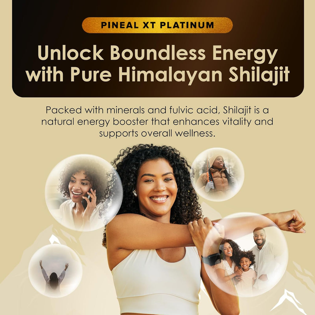 Pineal XT Shilajit supplement for vitality