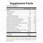 Pineapple coconut electrolytes powder for sports