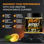 pineapple flavor creatine gummies