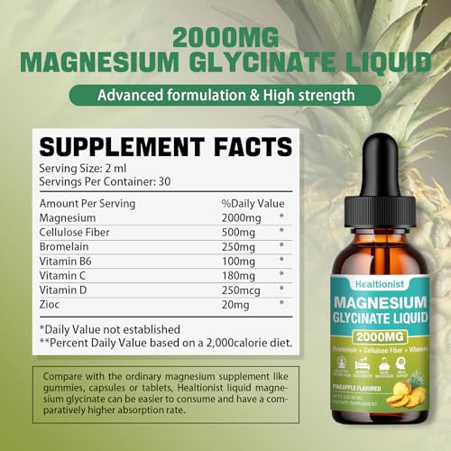 pineapple flavor magnesium drops