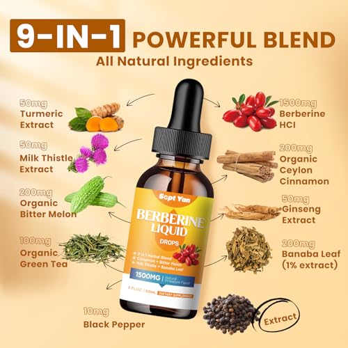 pineapple flavored berberine drops
