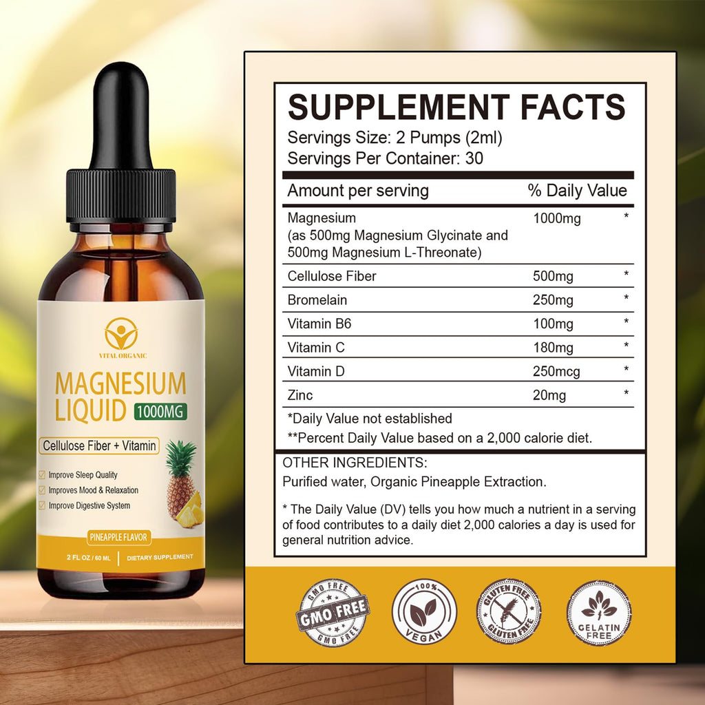 pineapple flavored magnesium glycinate