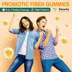 pineapple flavored probiotic fiber gummies