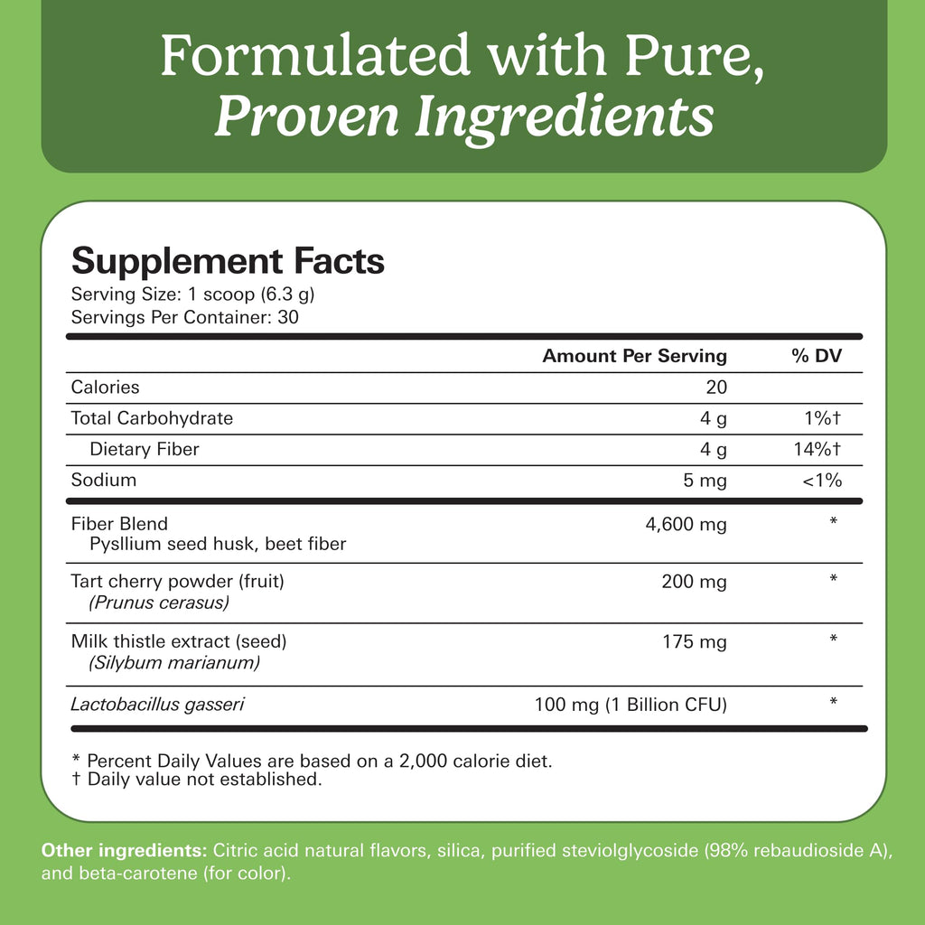pineapple flavored psyllium supplement