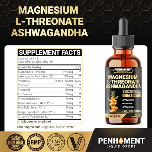 Pineapple flavour magnesium drops