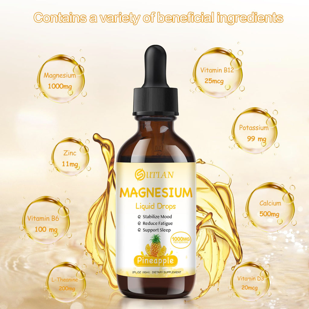 pineapple flavour magnesium supplement