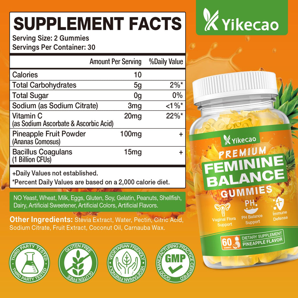 Pineapple flavour women's multivitamins