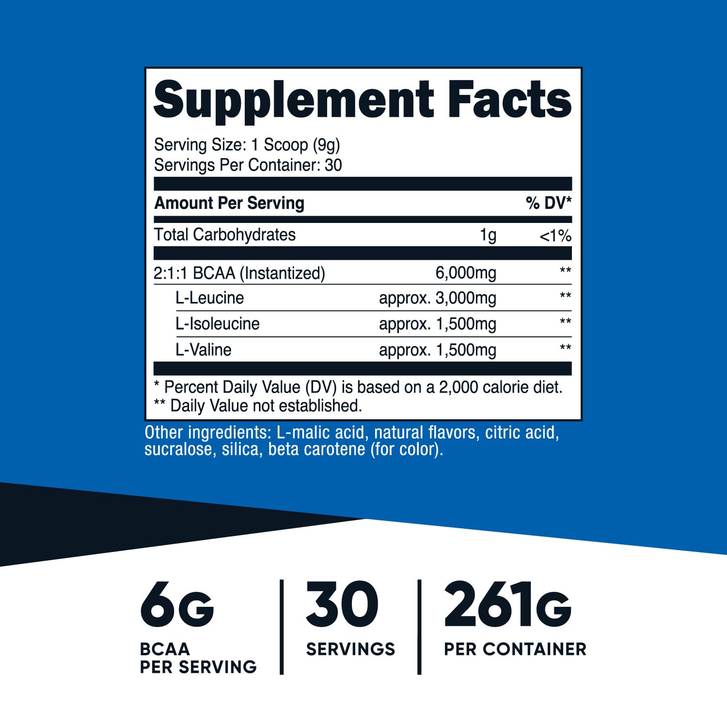 Pineapple flavoured BCAA for workouts
