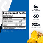 Pineapple flavoured BCAA supplement