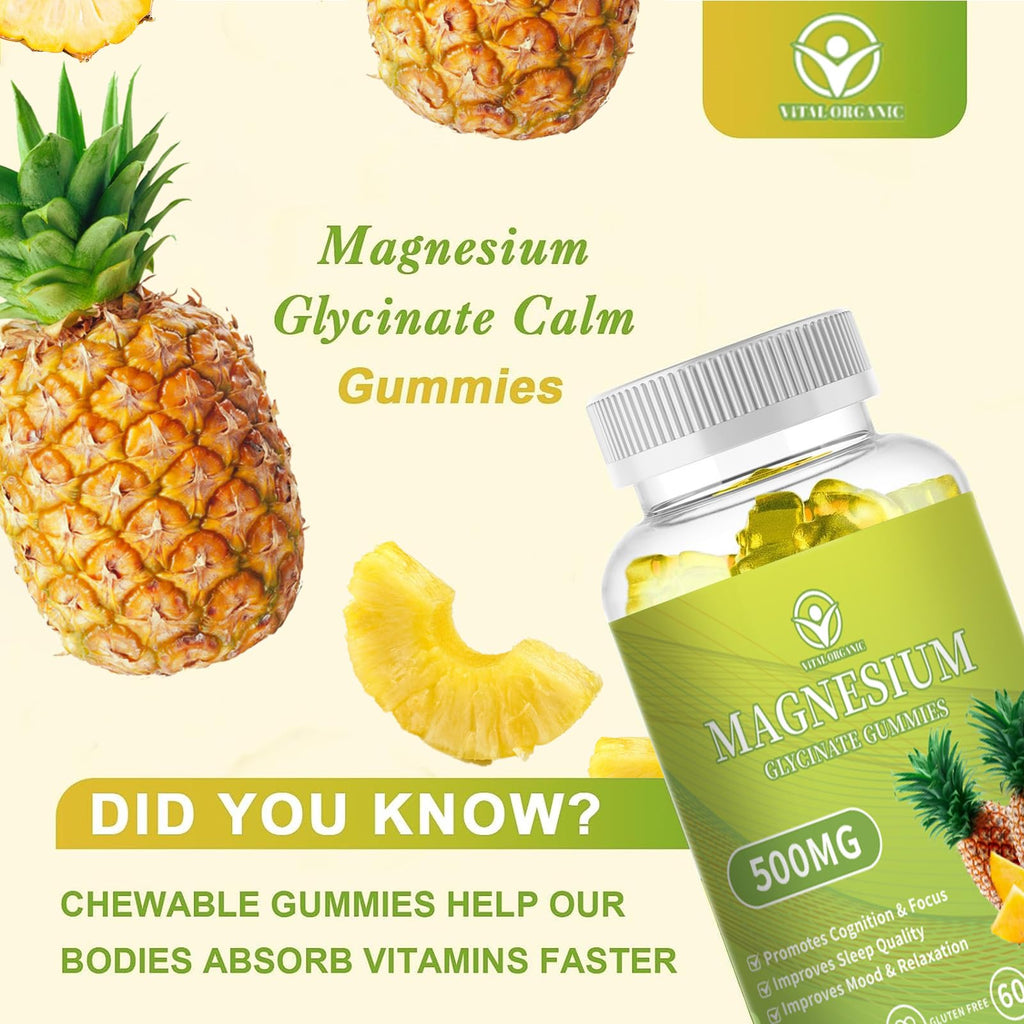 pineapple flavoured magnesium supplement for wellness