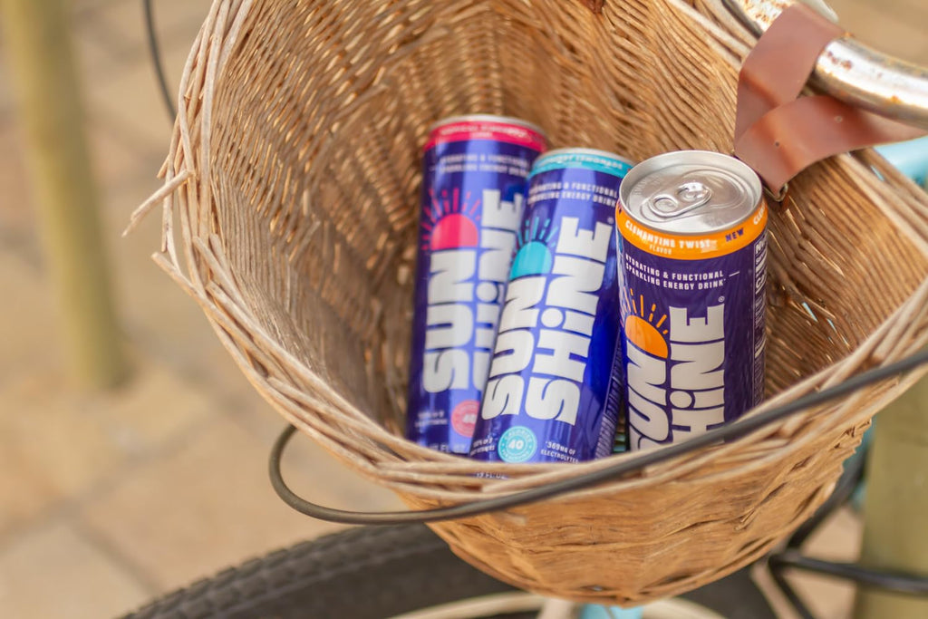 Pineapple flavoured superfood energy drink