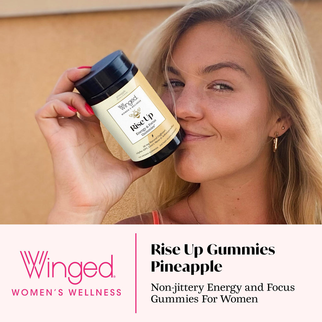 Pineapple-flavoured wellness supplements