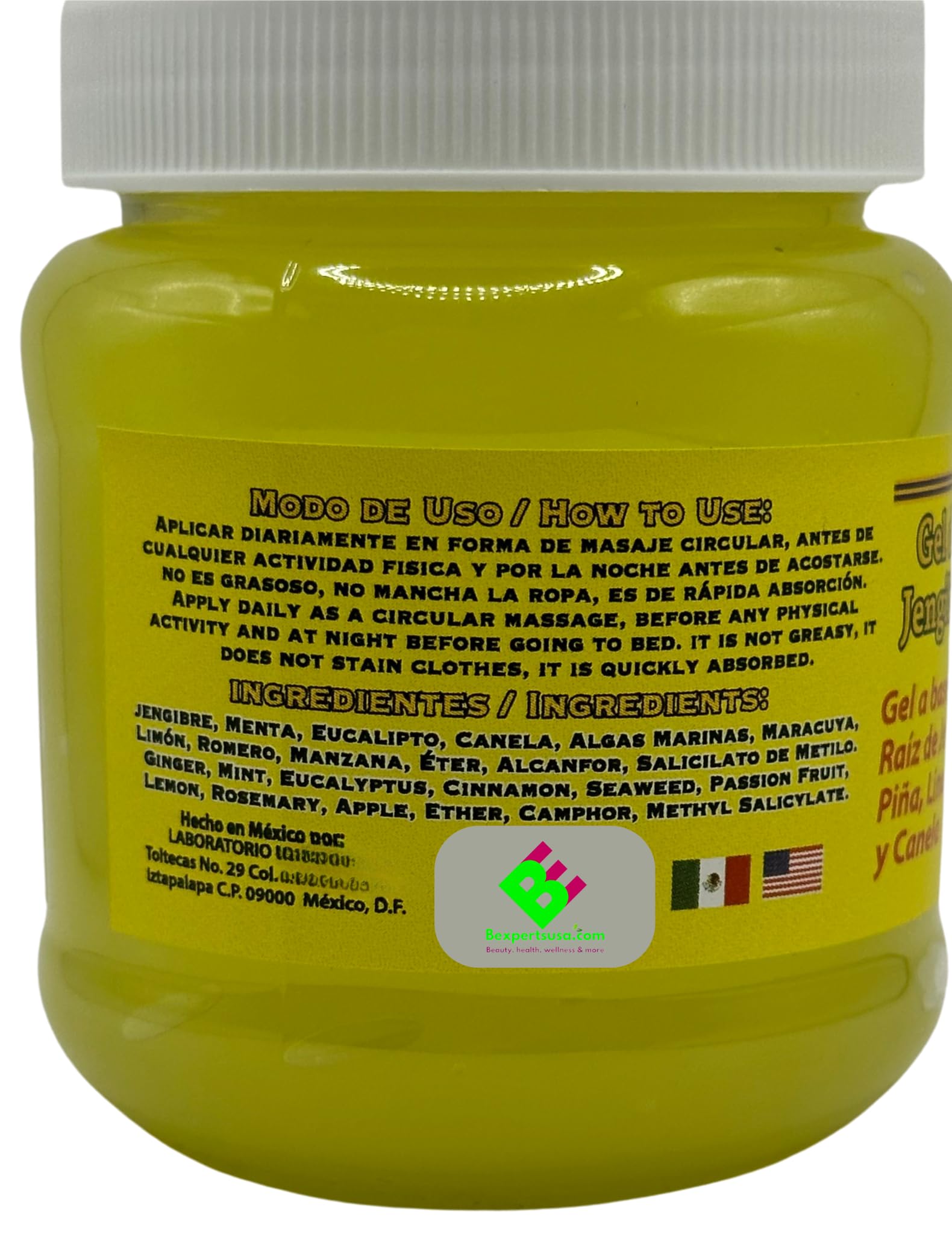 pineapple ginger gel for hydration