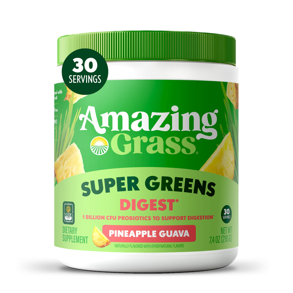 Pineapple guava spirulina smoothie mix