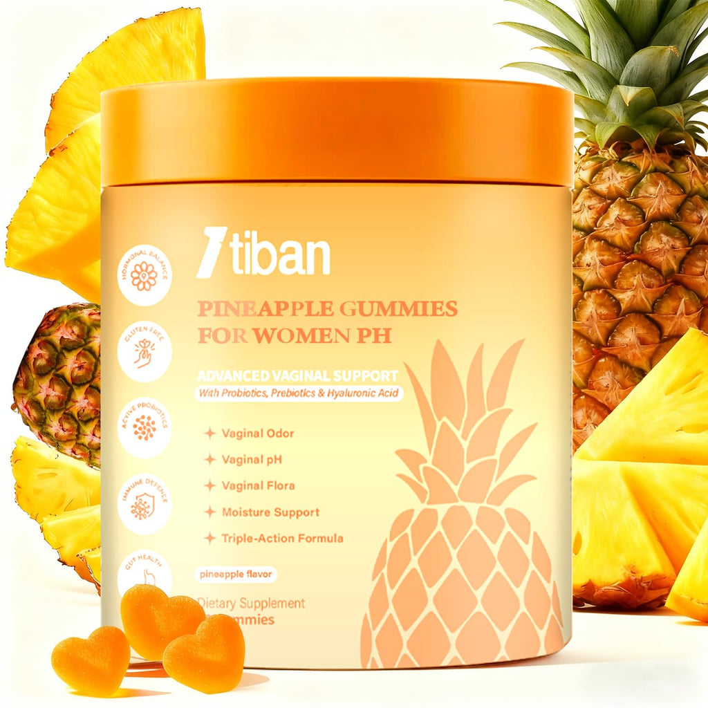 Pineapple gummies for feminine health
