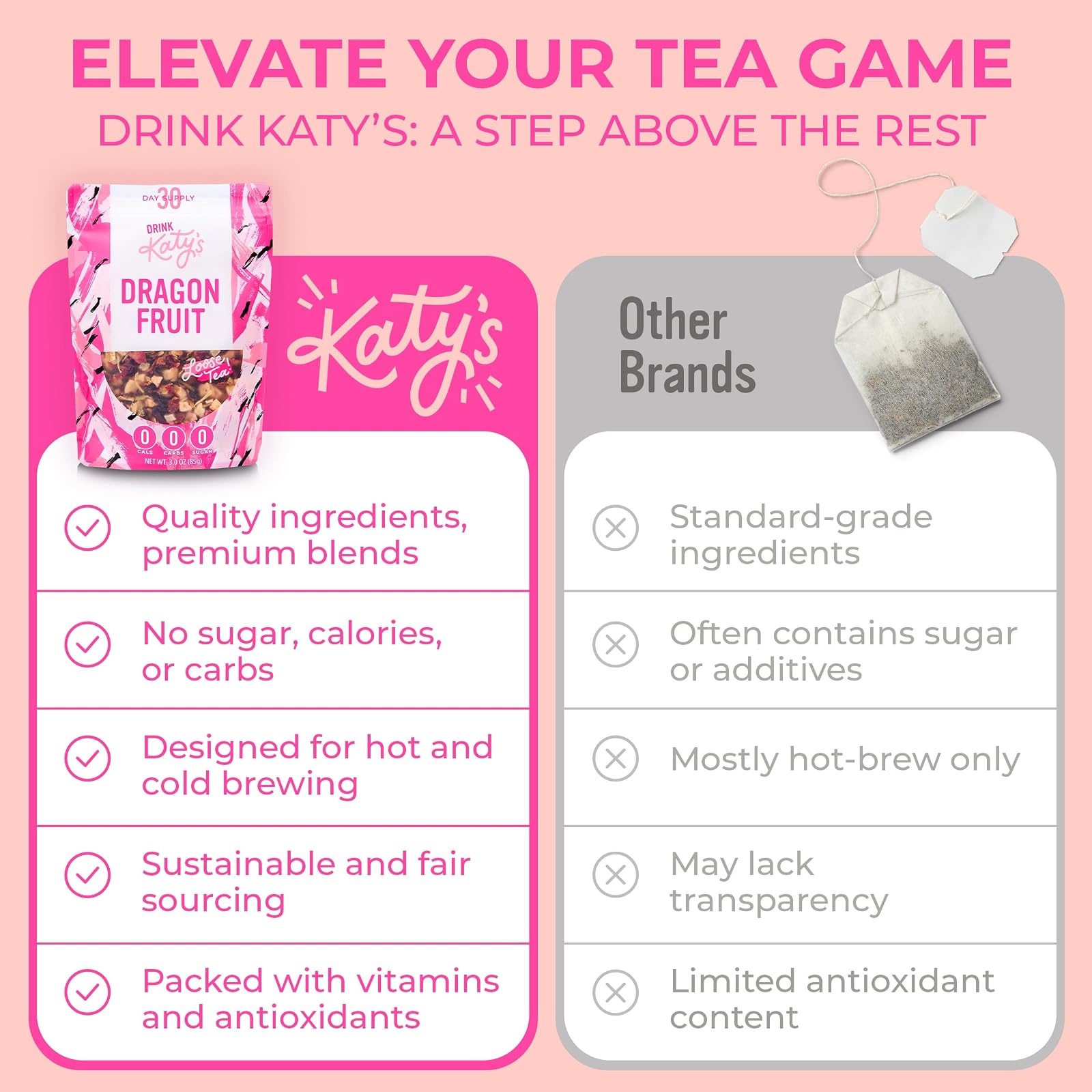 Pineapple herbal tea for refreshing taste