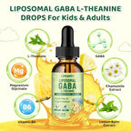 Pineapple L-Theanine drops for stress relief