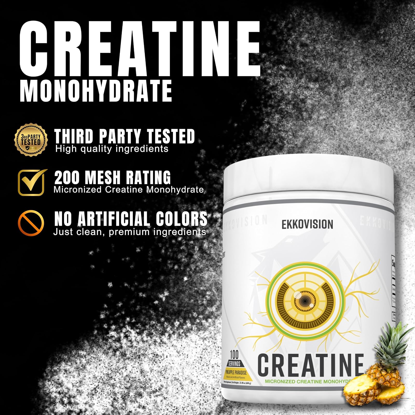 Pineapple Paradise creatine monohydrate