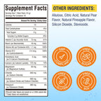 Pineapple pear electrolyte powder sticks