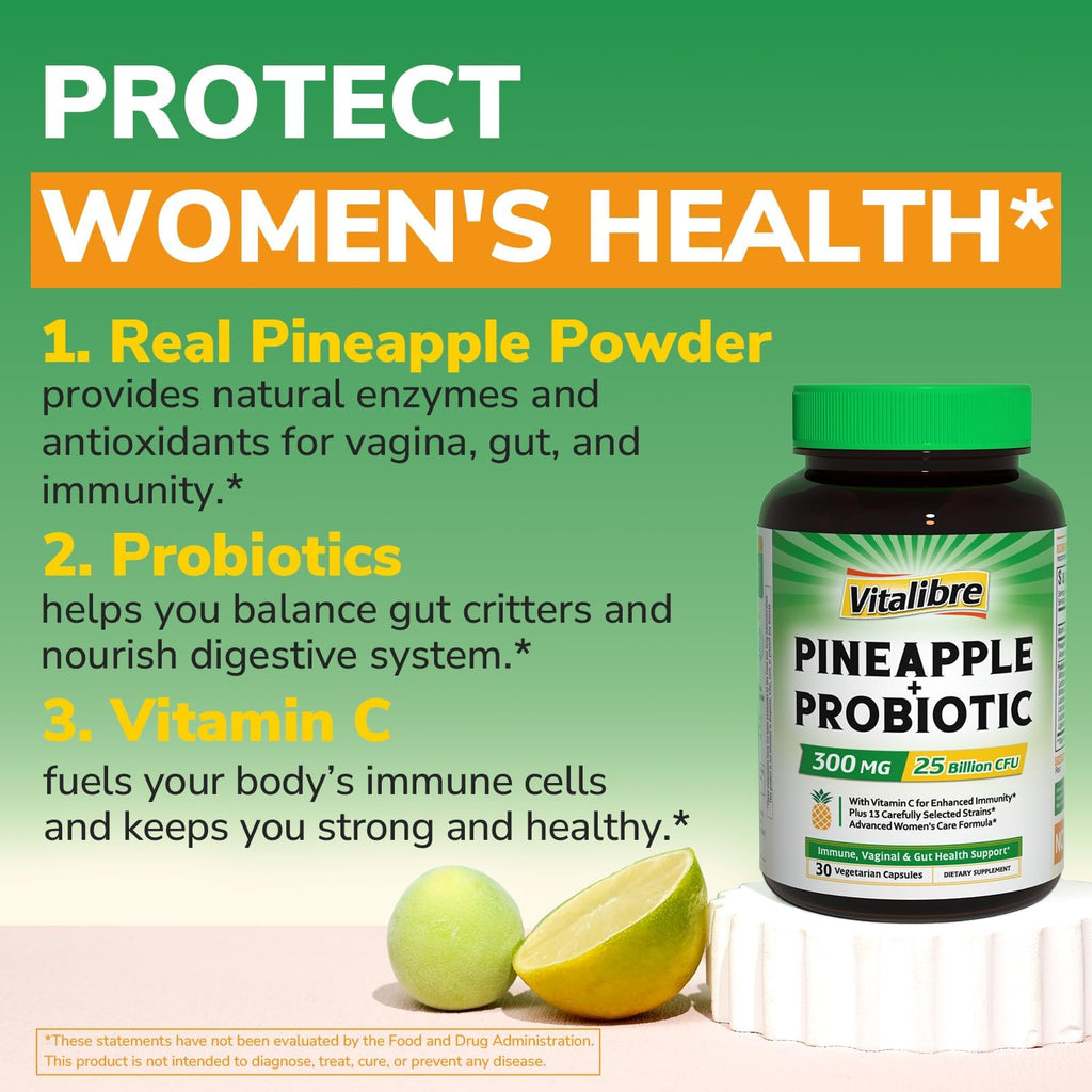 Pineapple probiotic for daily digestion