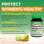 Pineapple probiotic for daily digestion