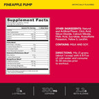 Pineapple pump pre-workout supplement