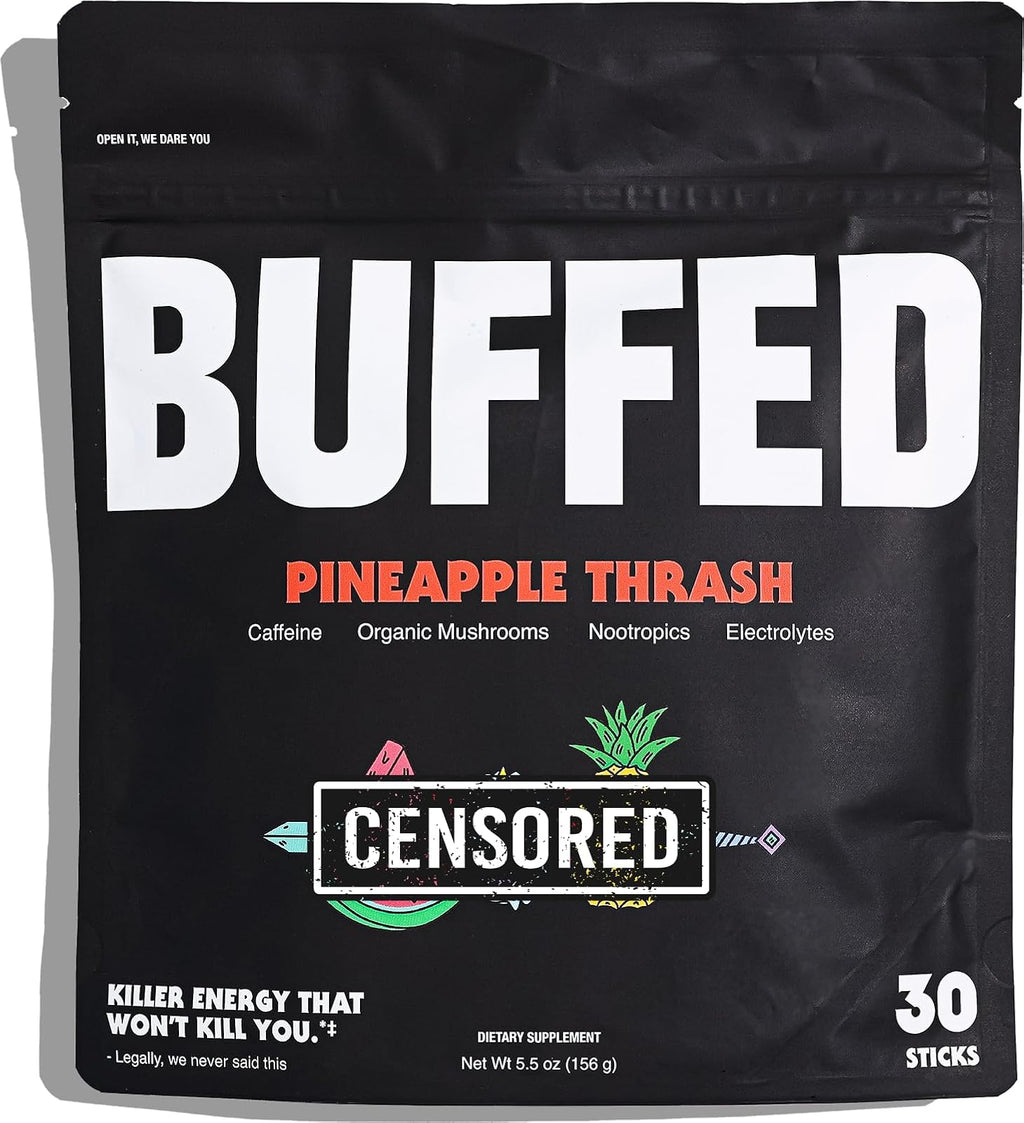 Pineapple Thrash energy powder stick packs