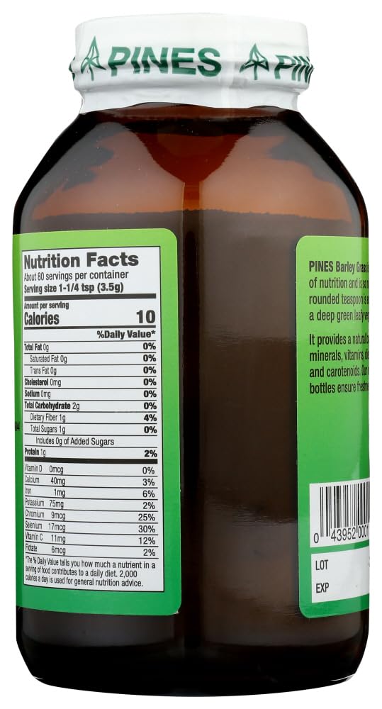 Pines Barley Grass daily nutrition