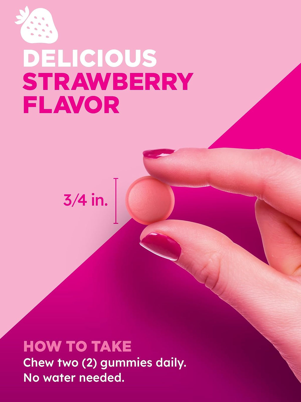 PINK biotin for stronger nails