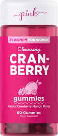 Pink cranberry gummies for health