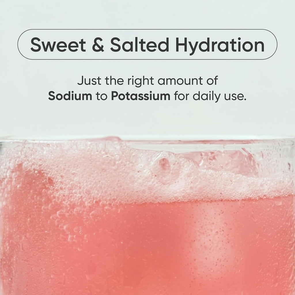 Pink grapefruit electrolyte drink mix