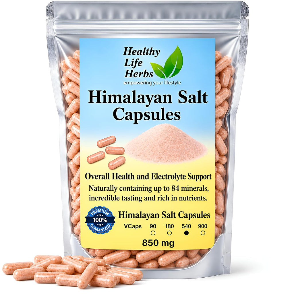 Pink Himalayan salt for energy boost