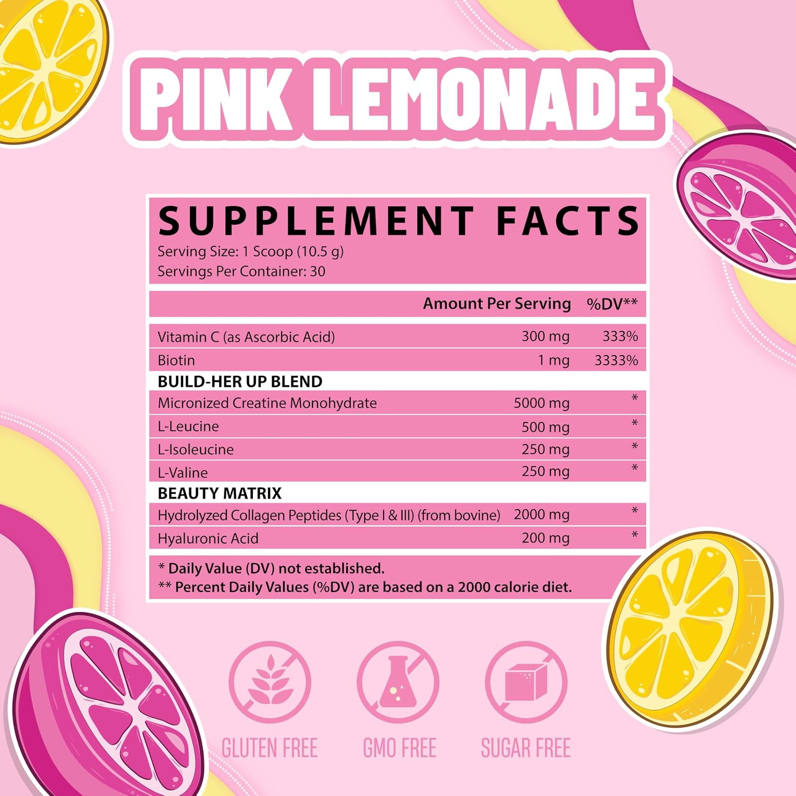 pink lemonade creatine powder