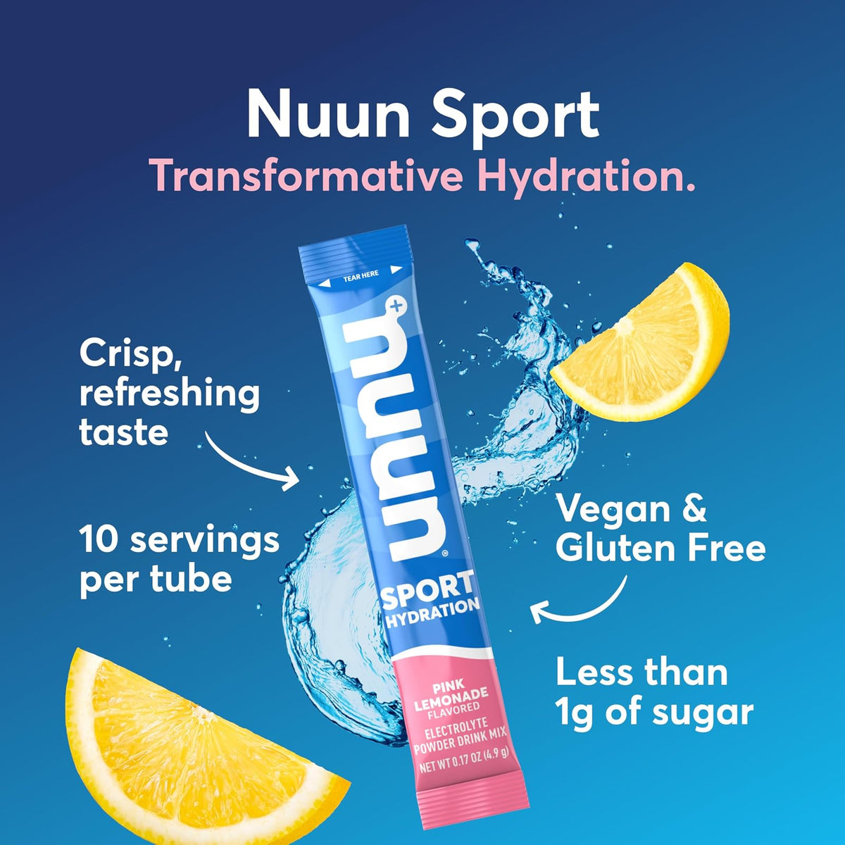 Pink lemonade electrolyte drink mix
