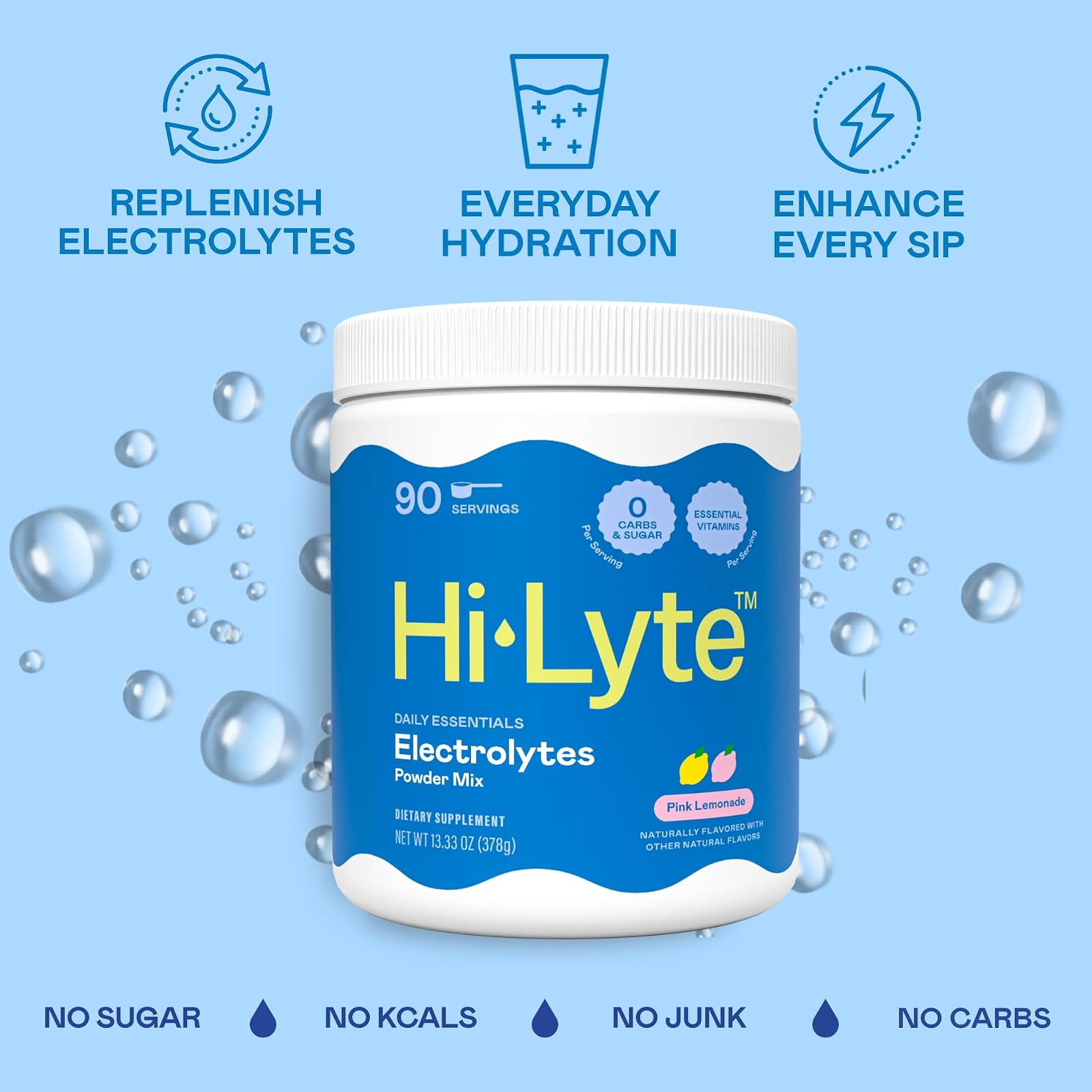 Pink lemonade electrolyte supplement