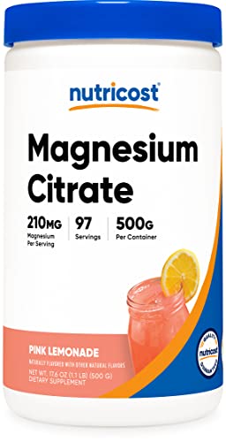 Pink lemonade magnesium supplement flavour