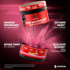 Pink lemonade pre-workout flavour