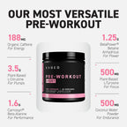 Pink lemonade pre-workout powder flavor