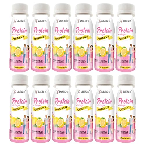 Pink lemonade whey protein drink