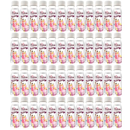 Pink lemonade whey protein drink