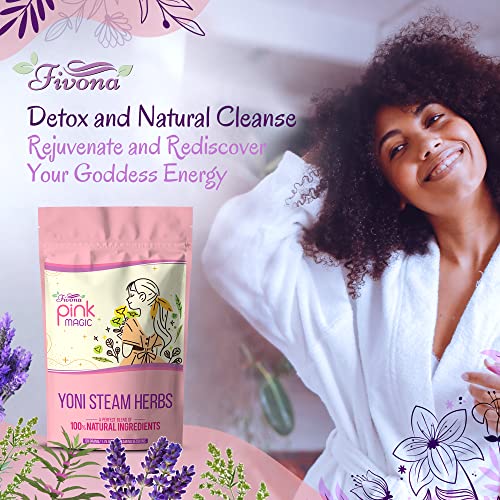 Pink Magic herbal steam recipe