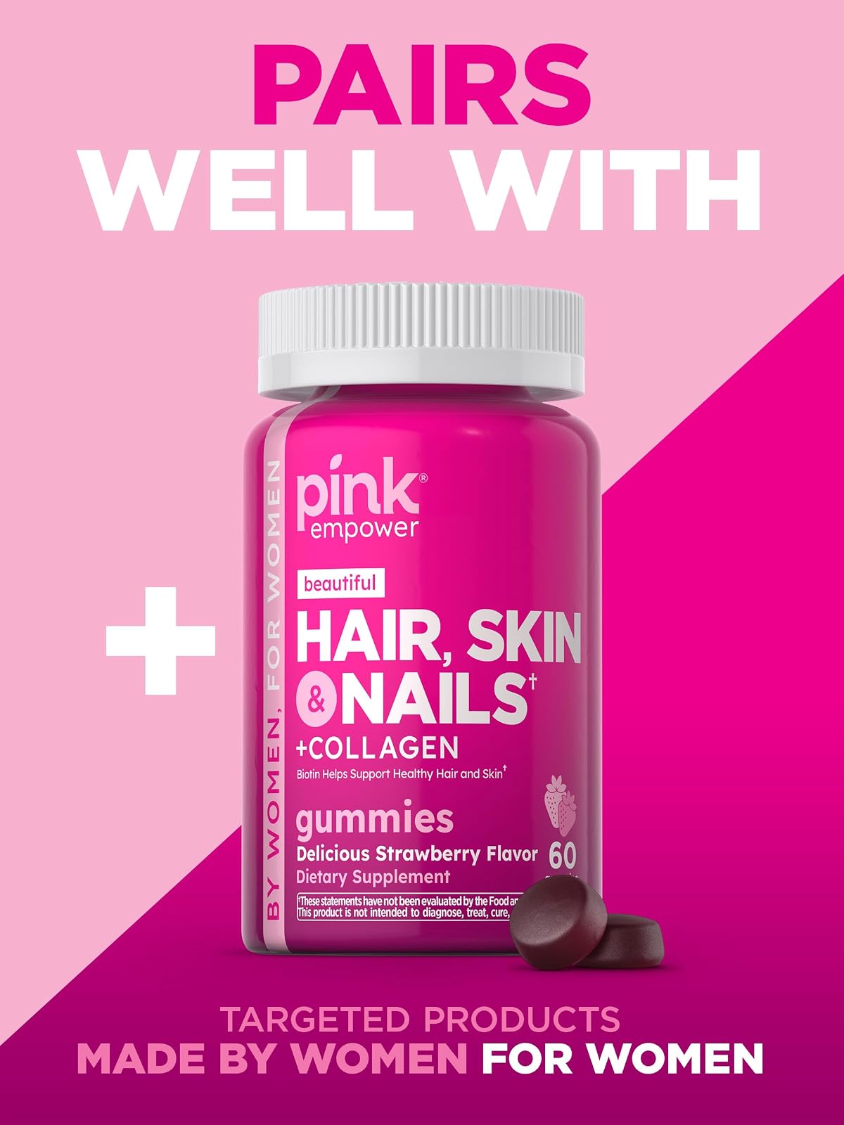 PINK multivitamin gummies for immune support