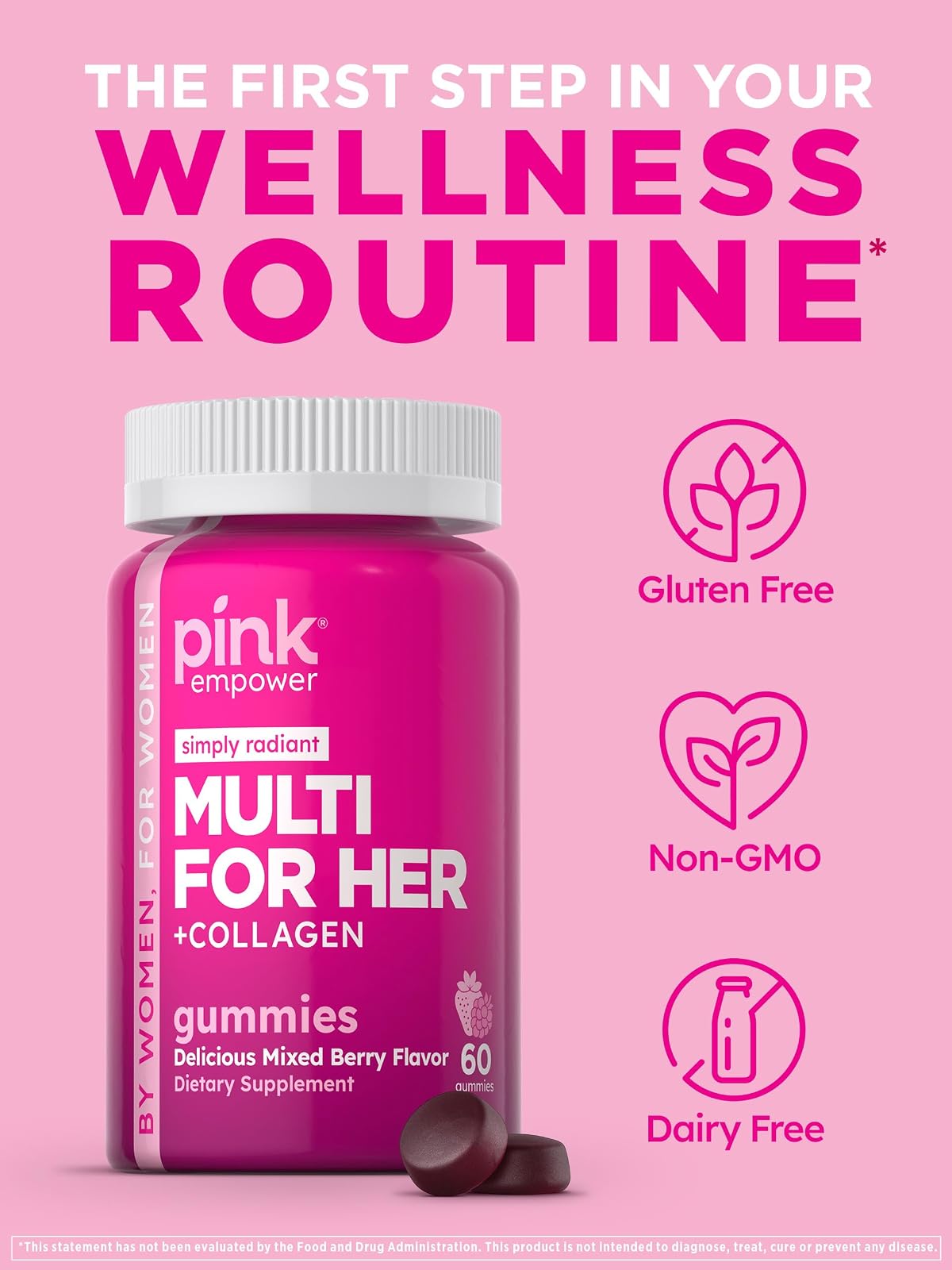 PINK multivitamins for daily health