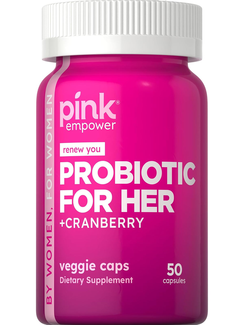 PINK probiotics for women capsules