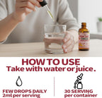 Pink Salt drops for wellness