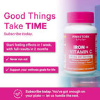 Pink Stork 18 mg iron for vitality