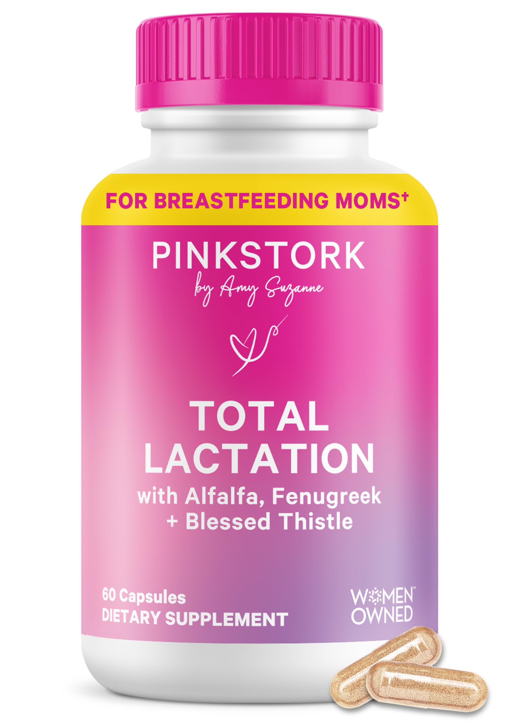 Pink Stork alfalfa lactation support