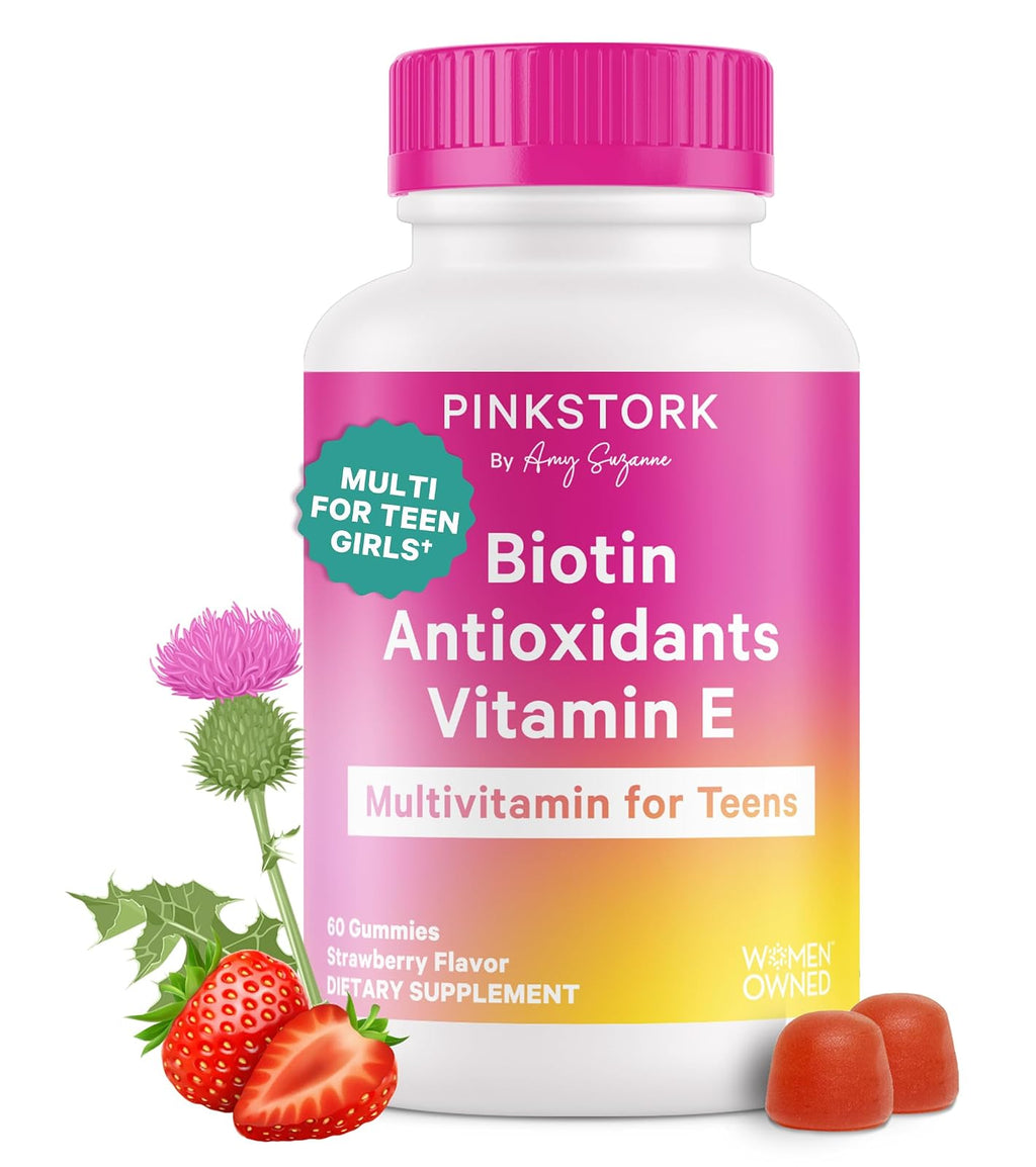 Pink Stork biotin gummies for hair growth