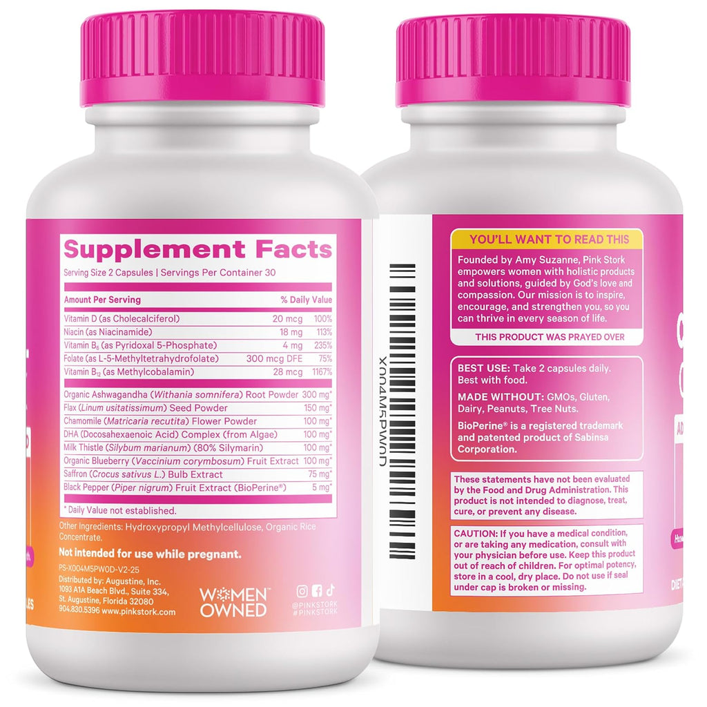 Pink Stork Cortisol Complex for mood balance